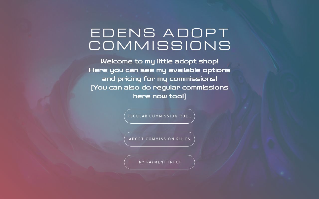 Eden's adopt commissions!
